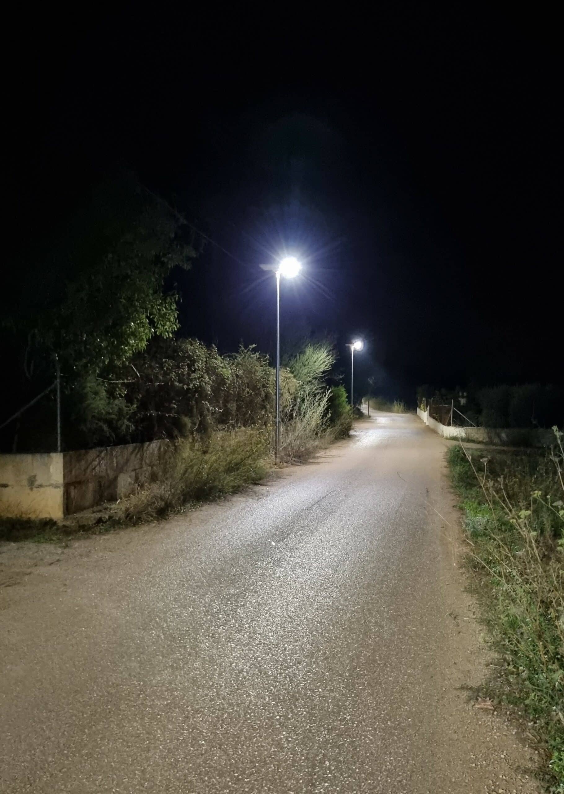 Solar street lamps in record time in Mallorca - Sunna Design